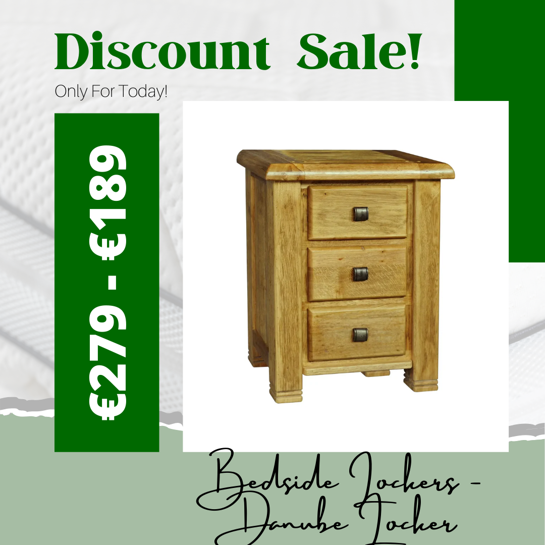 Bedside Lockers - Danube Locker – Mattress and More